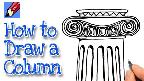 How To Draw An Ionic Column Real Easy YouTube
