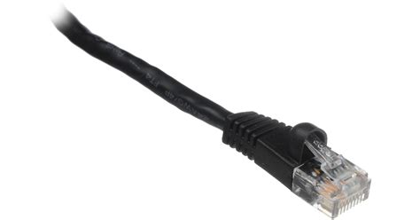 Comprehensive Cat 6 550 MHz Snagless Patch Cable CAT6 50BLK B H