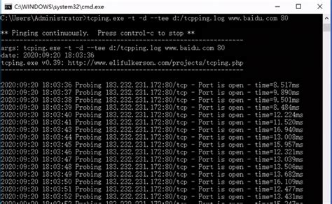 Ping Tcp端口的实用小工具tcping 知乎