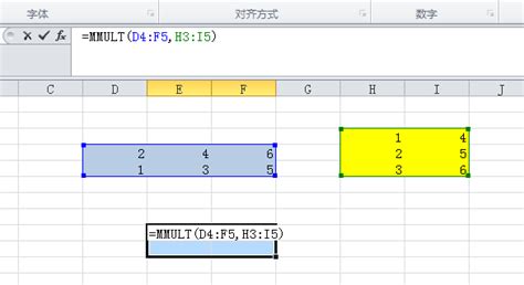 手把手教你用execel计算两个矩阵的乘法excel矩阵乘法 Csdn博客
