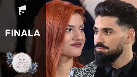 Finala Mireasa sezonul decembrie Ana și Alex conștiința unei iubiri depline
