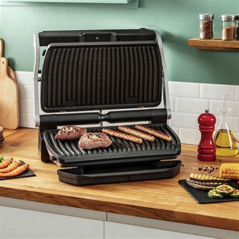 Tefal optigrill xl kontaktgrill, TEFAL GC 722 D OPTIGRILL XL ...