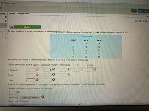 Solved 13 Assignment Submit Assignem Save Stions Exercise