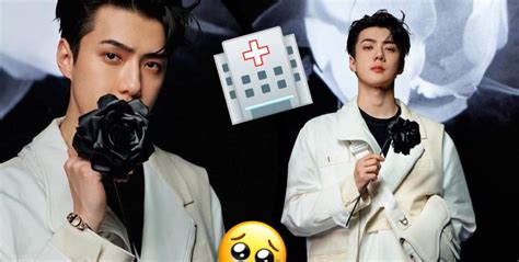 Exos Sehun Is Recovering From His Surgery And Exo L Give Him Its