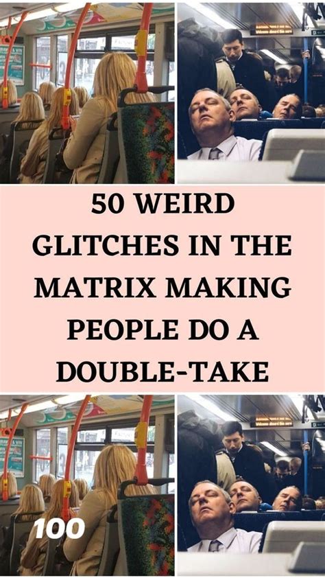 50 Weird Glitches In The Matrix Making People Do A Double Take Artofit