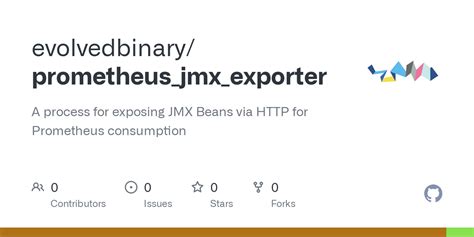 Github Evolvedbinary Prometheus Jmx Exporter A Process For Exposing