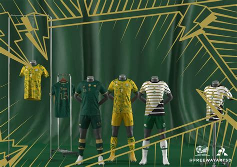 Le Coq Sportif发布南非国家队202324年主客场球衣 球衣 足球鞋足球装备门户enjoyz足球装备网