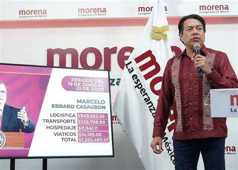 Mario Delgado Presenta Informe De Gastos De “corcholatas” De Morena