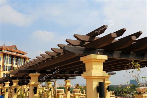 Buy Wholesale China Lumps Of Wood 100 50 Wpc Tube Column Wood