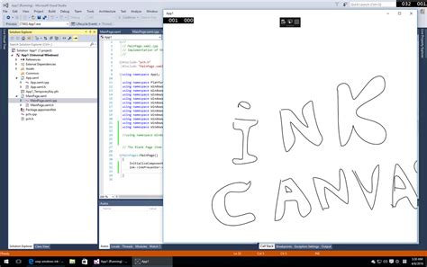 Win10 Anniversary Update에 추가될 Inkcanvas맛보기 Yuchis Development