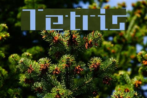 Tetris Font