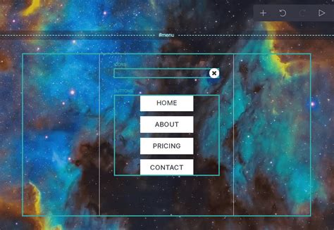 how to create a mobile responsive nav menu in carrd