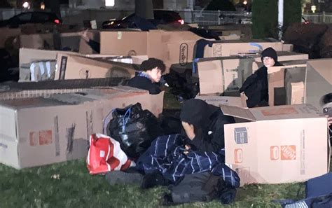 Stepinac Hs Students Brave Chilly Temperatures To Help The Homeless And