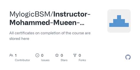 Github Mylogicbsminstructor Mohammed Mueen Pasha Ai Certificates Tattwa All Certificates On