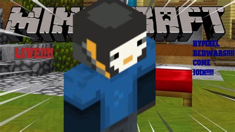 Live Hypixel Bedwars Minecraft Youtube