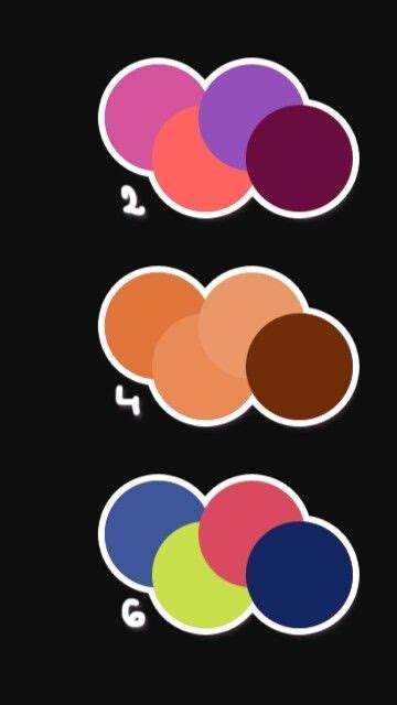 Number 6 Color Scheme
