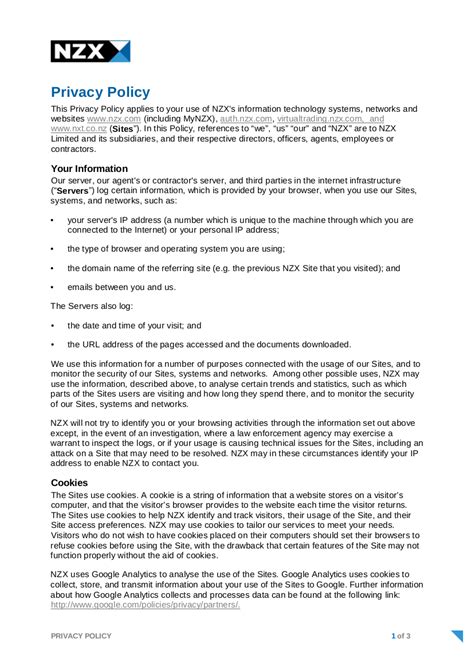 Privacy Policy 18 Examples Format Pdf Examples