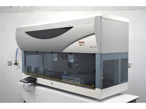 Tecan Fluent 1080 Liquid Handler W Span 8 Air Fca And Rga