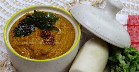 Gayathri Pai S Food Bytes Spicy Radish Mullangi Mooli Chutney