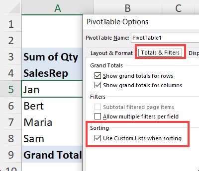 Wrong Item At Top Of Sorted Pivot Table In Excel Excel Pivot Tables