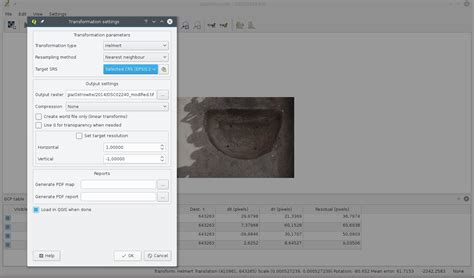 Bug Report 14695 Georeferencer Plugin Problem With Projective