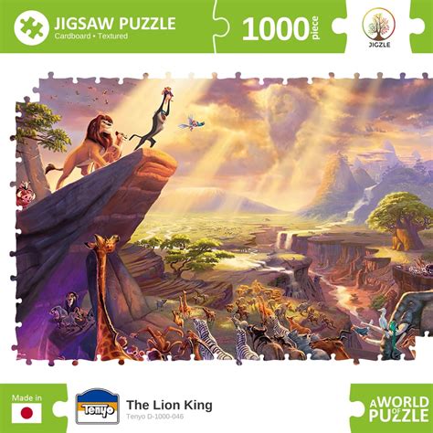 Jual Tenyo D 1000 046 Disney The Lion King Jigsaw Puzzle Shopee