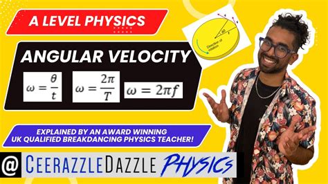 A Level Physics Angular Velocity ωθt ω2πt ω2πf Youtube