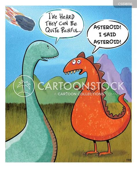 Dinosaur Extinction Cartoons And Comics Funny Pictures From CartoonStock