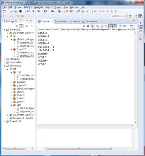 Lecture 37 Java 16 UDP소켓프로그래밍 Enums 열거형 제네릭스 Generics