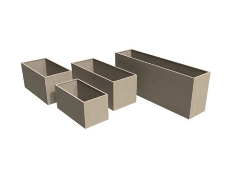 Rectangular Planter Box Grc Concrete Box