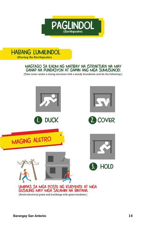 Emergency Handbook 2021 Barangay San Antonio Info Page 14 Flip