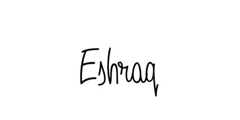 73 Eshraq Name Signature Style Ideas Unique Online Autograph