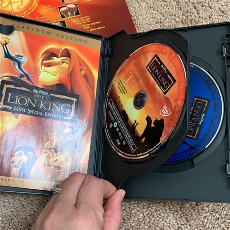 Disney Other The Lion King Platinum Edition Dvd Twodisc Poshmark