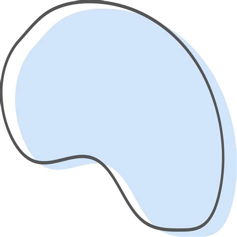 Set Of Abstract Organic Blob Shape Elements With Line 7188532 Vector Art At Vecteezy