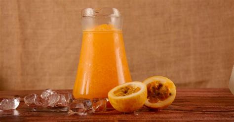 Convierte El Tradicional Refresco De Maracuyá En Un Frozen Espectacular