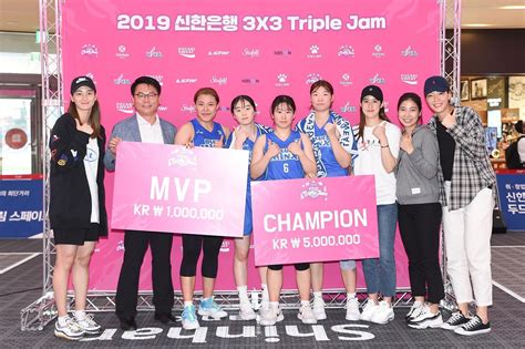 Wkbl 한국여자농구연맹 2019 신한은행 3x3 트리플잼 Day 2 Result ⠀ 2019 Facebook