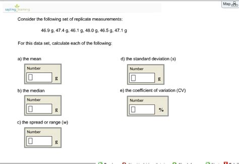Solved Pling Consider The Following Set Of Replicate