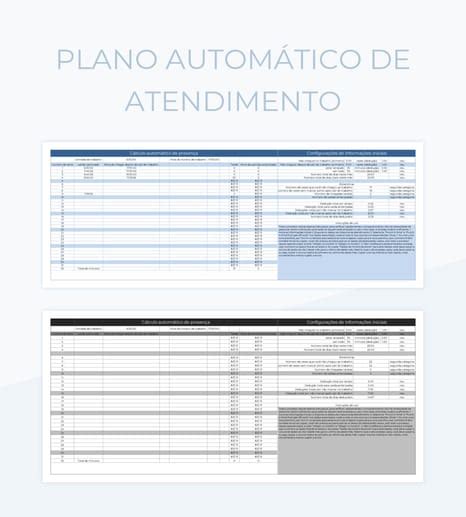 Modelos De Planilhas Registros De Atendimento Para Microsoft Excel E