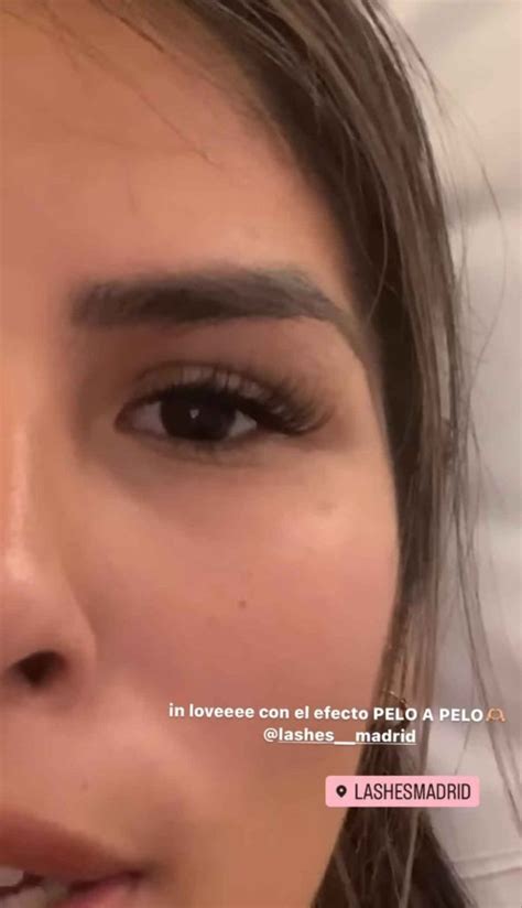 El secreto de Isa Pantoja para conseguir unas pestañas largas y rizadas