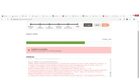 magento 2 installation stops at 0 · issue 2942 · magento magento2