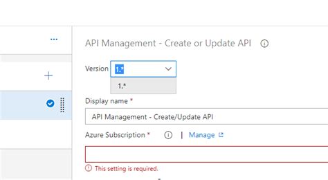 Unable To Select V2 Of Apim · Issue 23 · Stephaneeyazure Apim