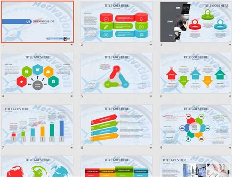 Motivation Powerpoint Template 41968 Sagefox Free Powerpoint Templates