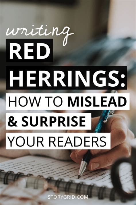 Red Herrings How To Mislead And Surprise Readers