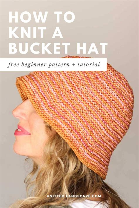 Free Easy Bucket Hat Knitting Pattern