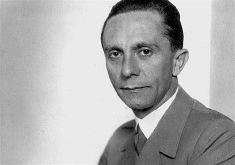 Joseph Goebbels Nazi Minister Van Propaganda