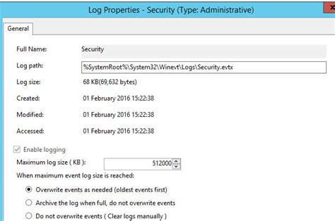 Solved Server R Security Log Event Viewer Not Logging Experts Exchange
