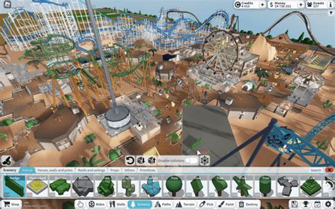 I And My Brother Built This Huge Park In Roblox Theme Park Tycoon 2