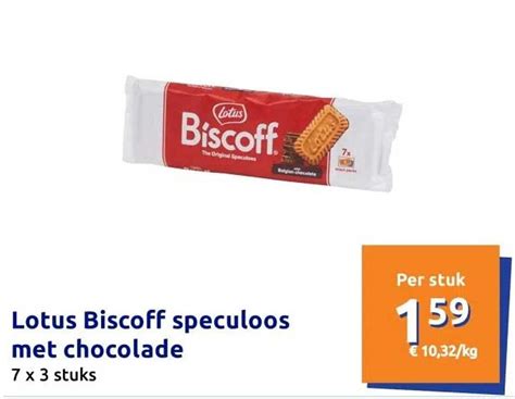 Lotus Biscoff Speculoos Met Chocolade Aanbieding Bij Action