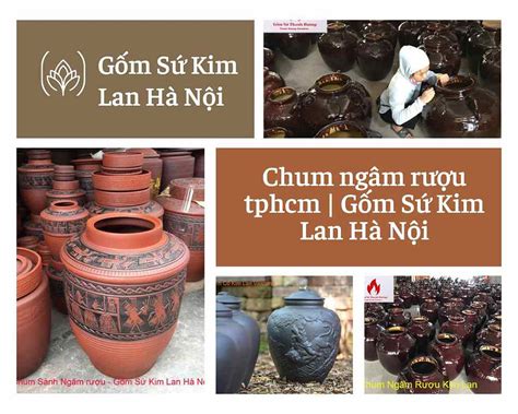 Chum Ngâm Rượu Tphcm Chum Sành Ngâm Rượu Tphcm Gốm Sứ Kim Lan Hà Nội