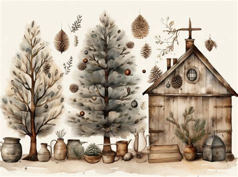 Premium Photo There Are Many Different Types Of Christmas Trees And